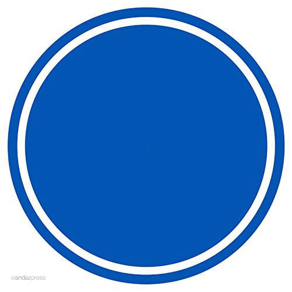 Royal Blue Solid Color Circle Gift Labels, 40-Pack - Walmart.com