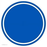 Royal Blue Solid Color Circle Gift Labels, 40-Pack - Walmart.com