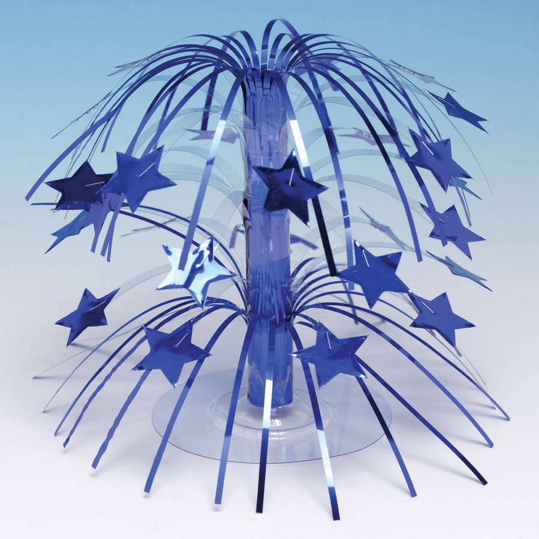 Creative Converting 193256 Royal Blue Star Cascade Centerpiece ...