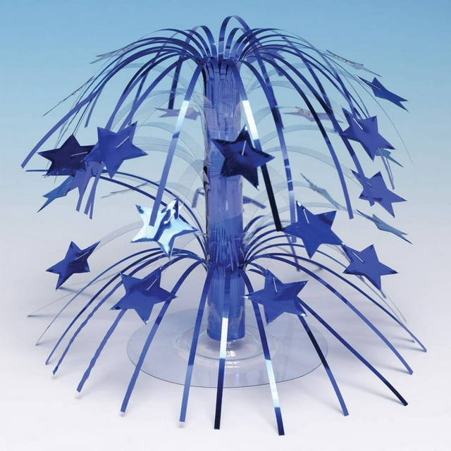 Royal Blue Star Cascade Centerpiece - Walmart.com