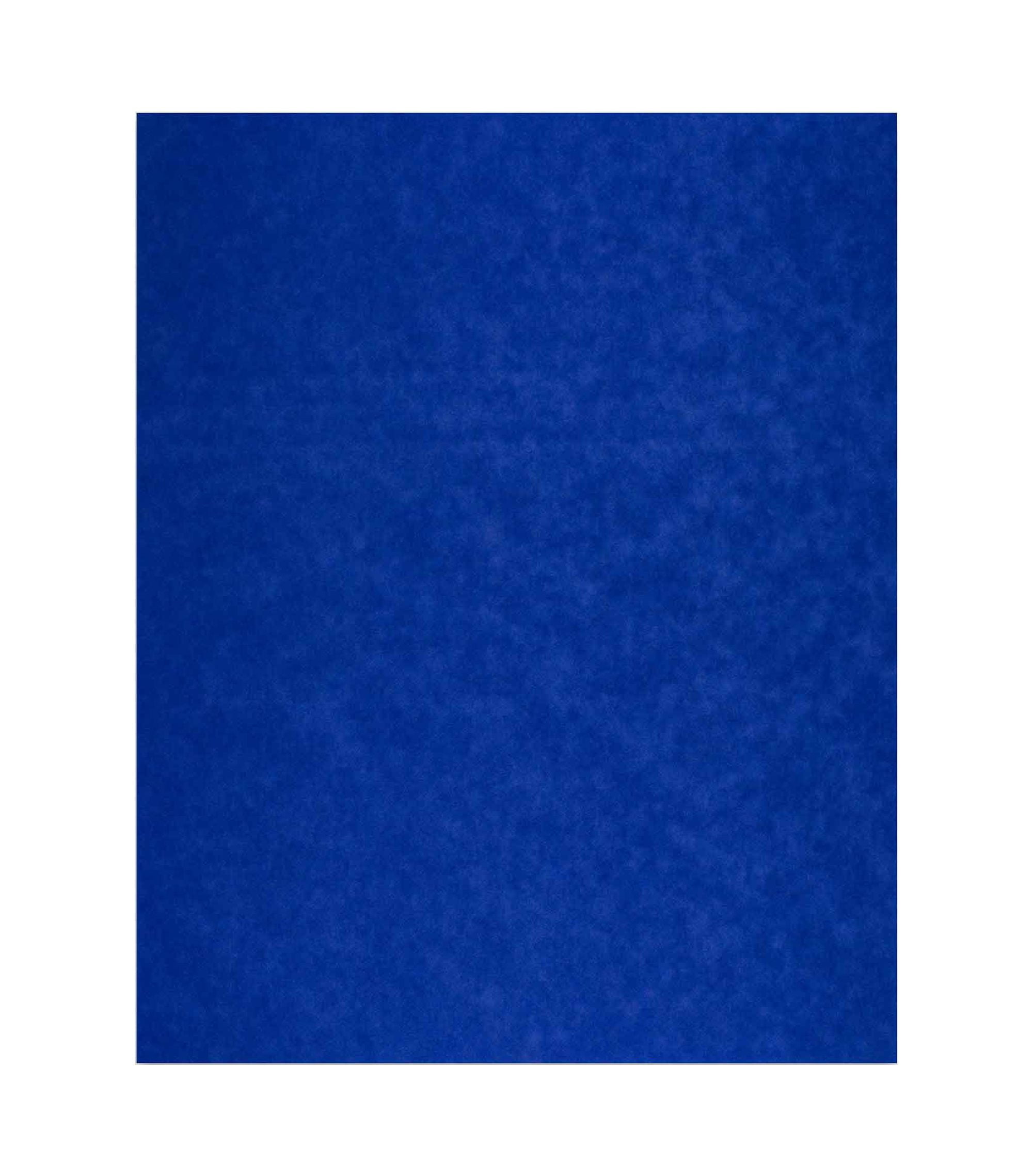 Royal Blue Suede Acid Free 8x10 Backing Board - Uncut Photo Mat Board ...