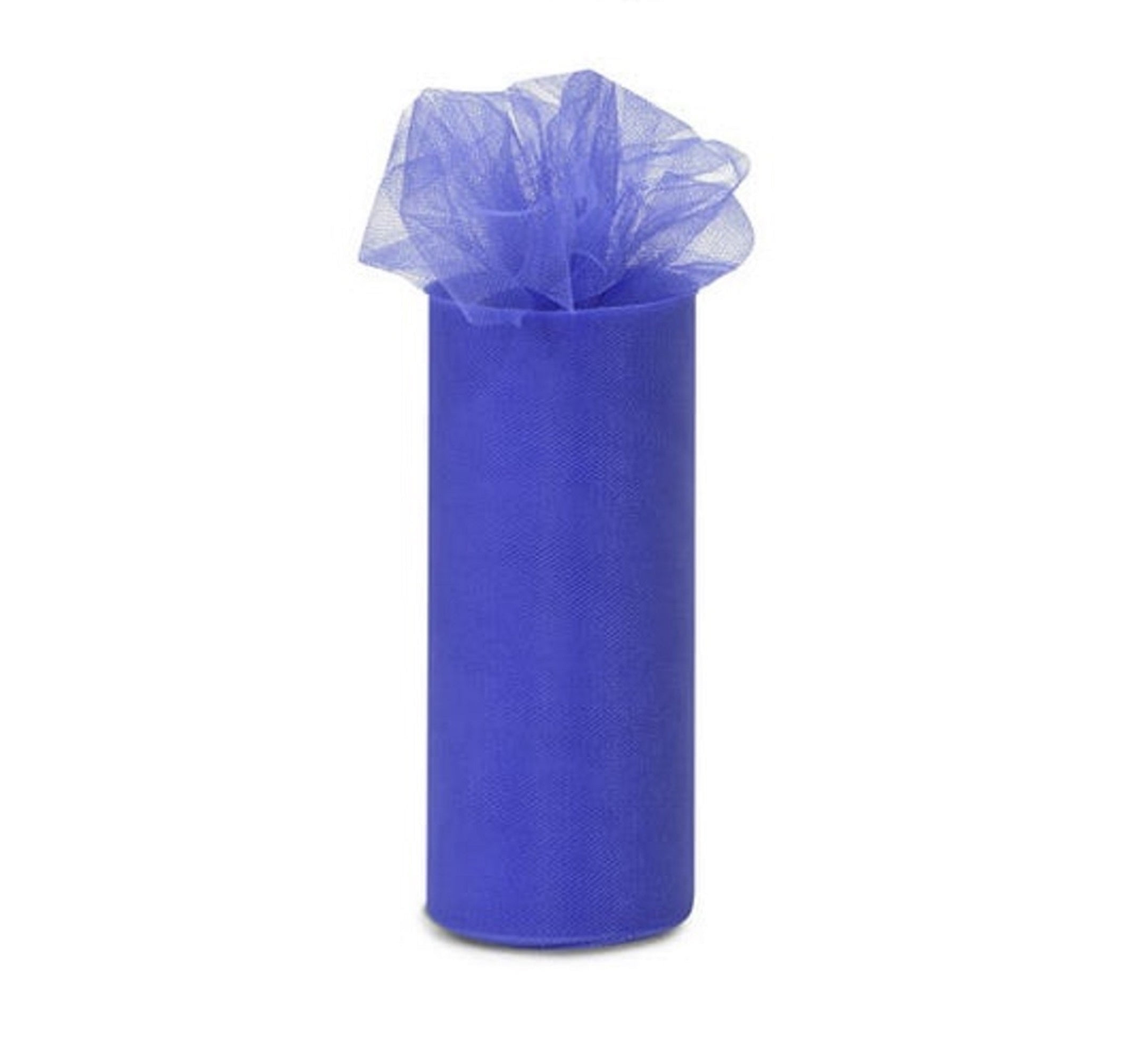 Royal Blue Tulle Fabric - 6 Inches Wide X 25 Yards - Walmart.com