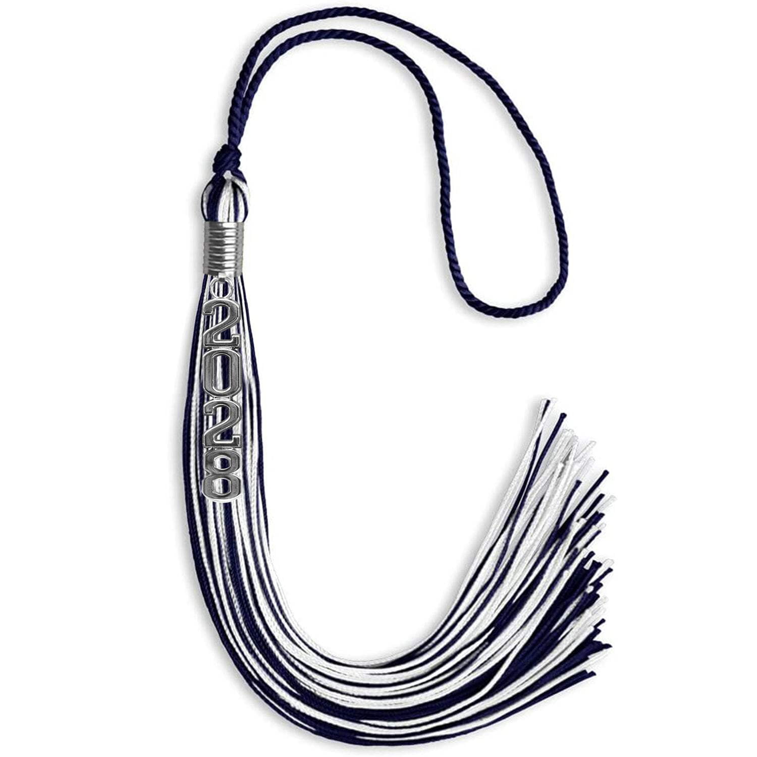 Endea Graduation Royal Blue/White Mixed Color Graduation Tassel with ...