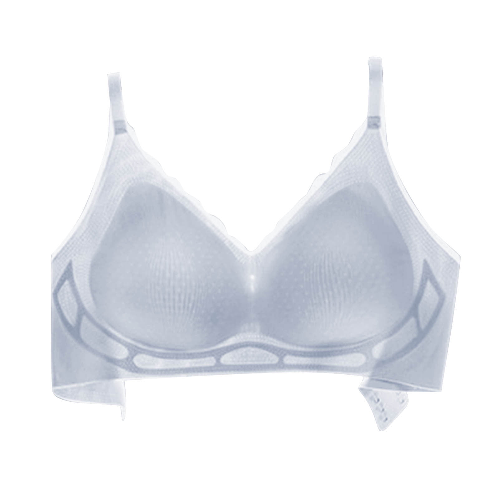 Royal Blue Women Loose Fit Spandex Bra Lingeries for Women Slip Thin ...