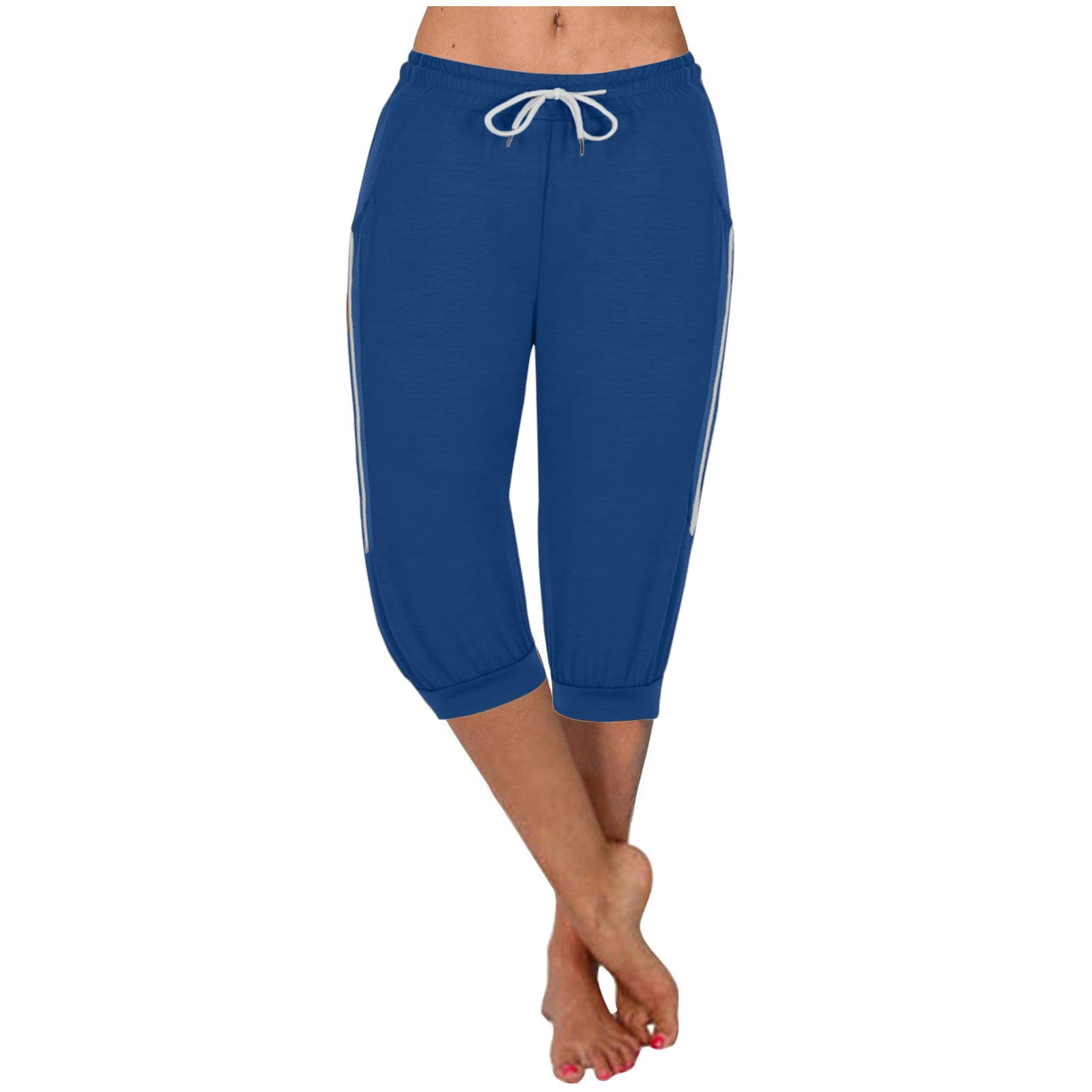 Royal Blue Women Work Out Gym Casual Jogger Going Out Pants Sweat Pants ...