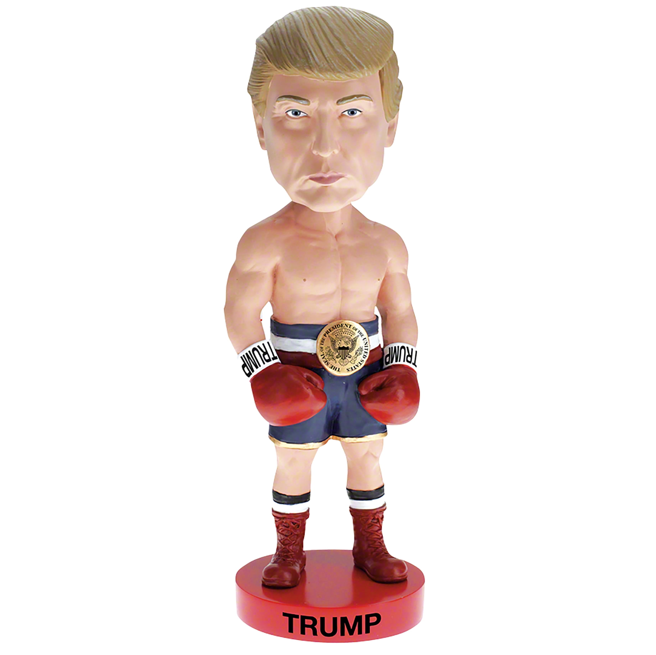 Royal Bobbles President Donald Trump Office Boxing Gear Head Bobblehead ...