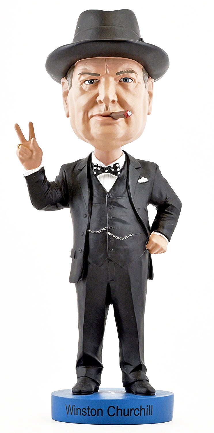 Royal Bobbles Winston Churchill Version 2 Bobblehead - Walmart.com