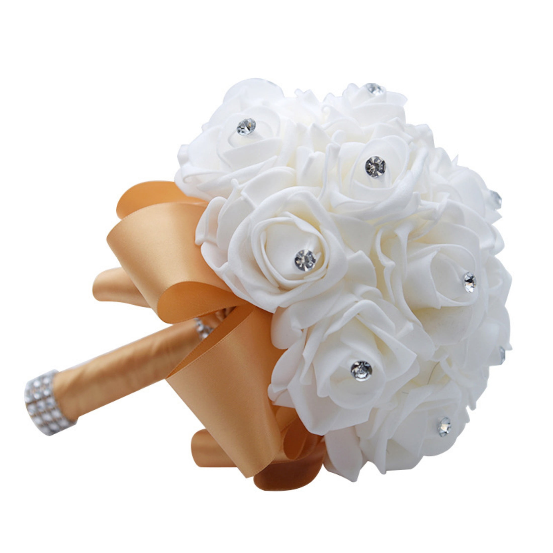 Royal Bridal Wedding Bouquet Round Holding Bouquet Throw Toss ...