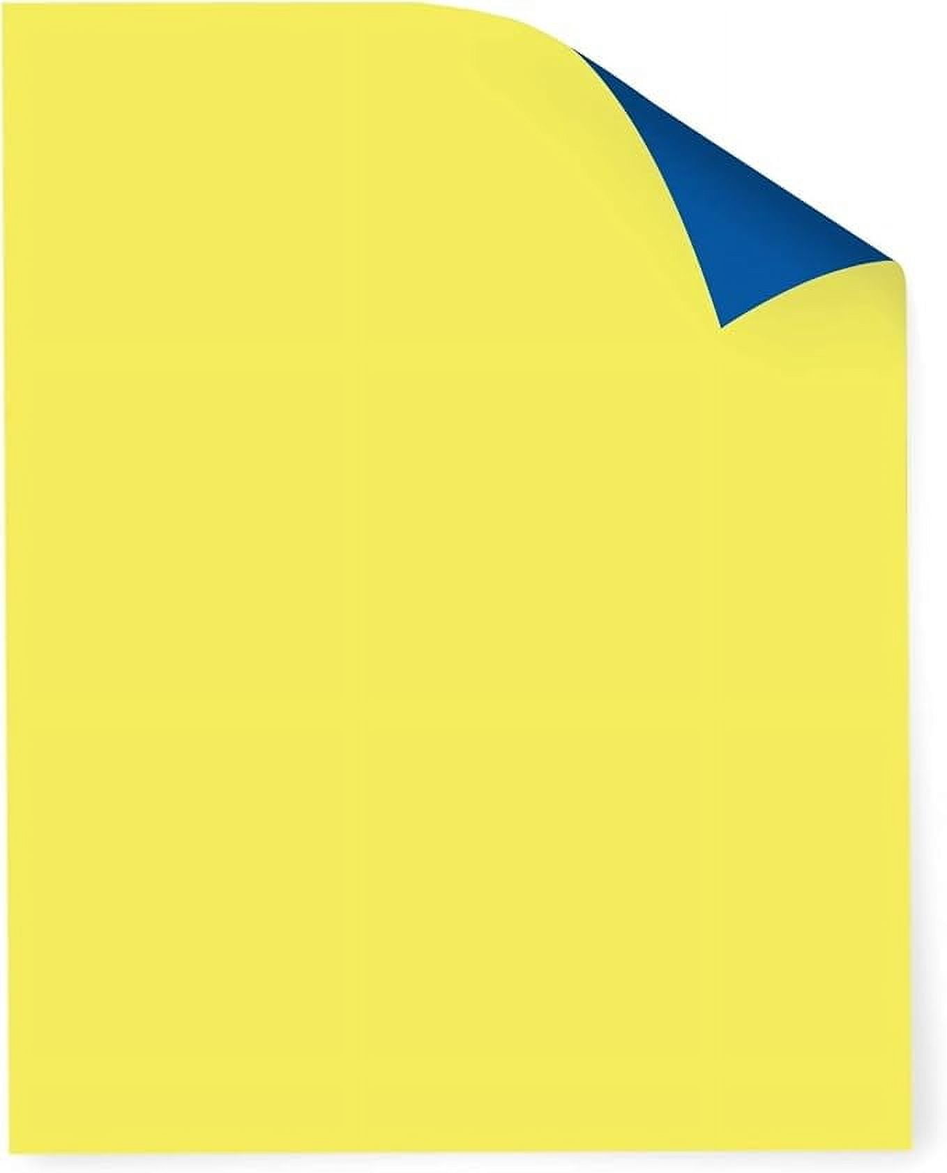 Royal Brites Dual Color Large Poster Board 22"x28” Blue/Yellow Board ...