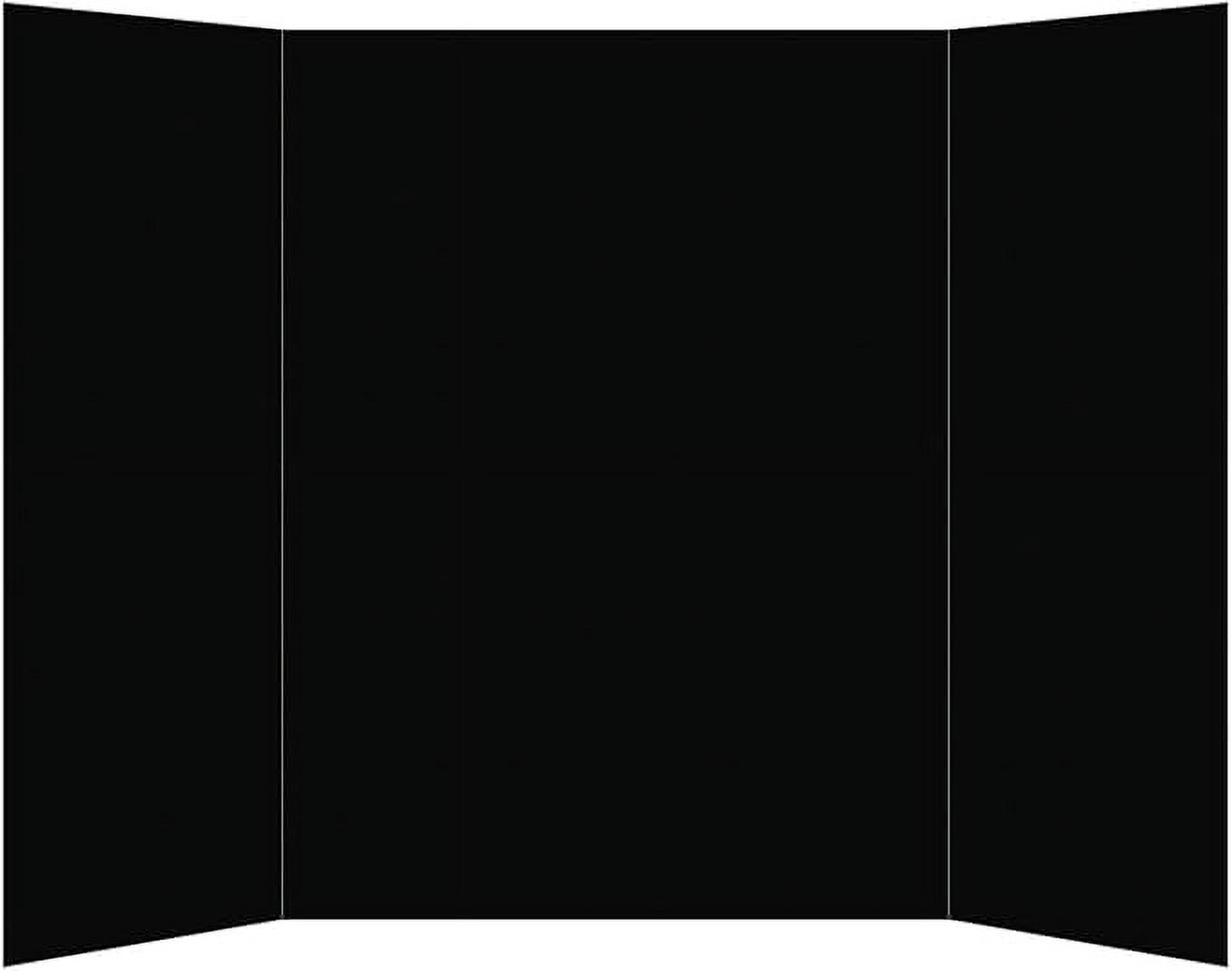 Royal Brites Premium Black Tri-Fold Foam Presentation Board 36" x 48 ...