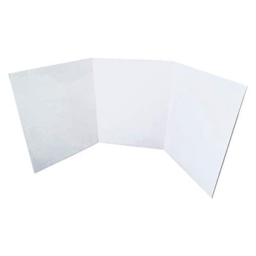 Pen+Gear White Tri-Fold Cardboard Project Display Board, 28" x 40 ...