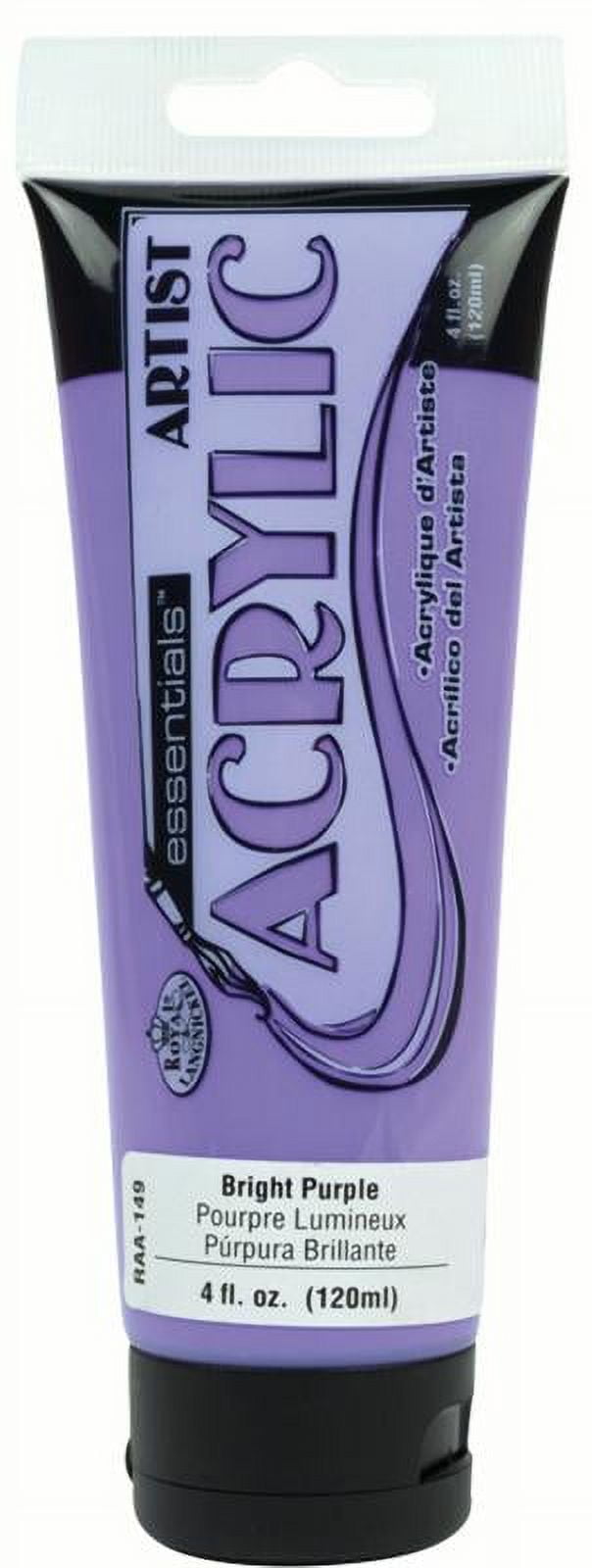 Royal Brush Artist Acrylic Paint, 120ml, Bright Purple - Walmart.com