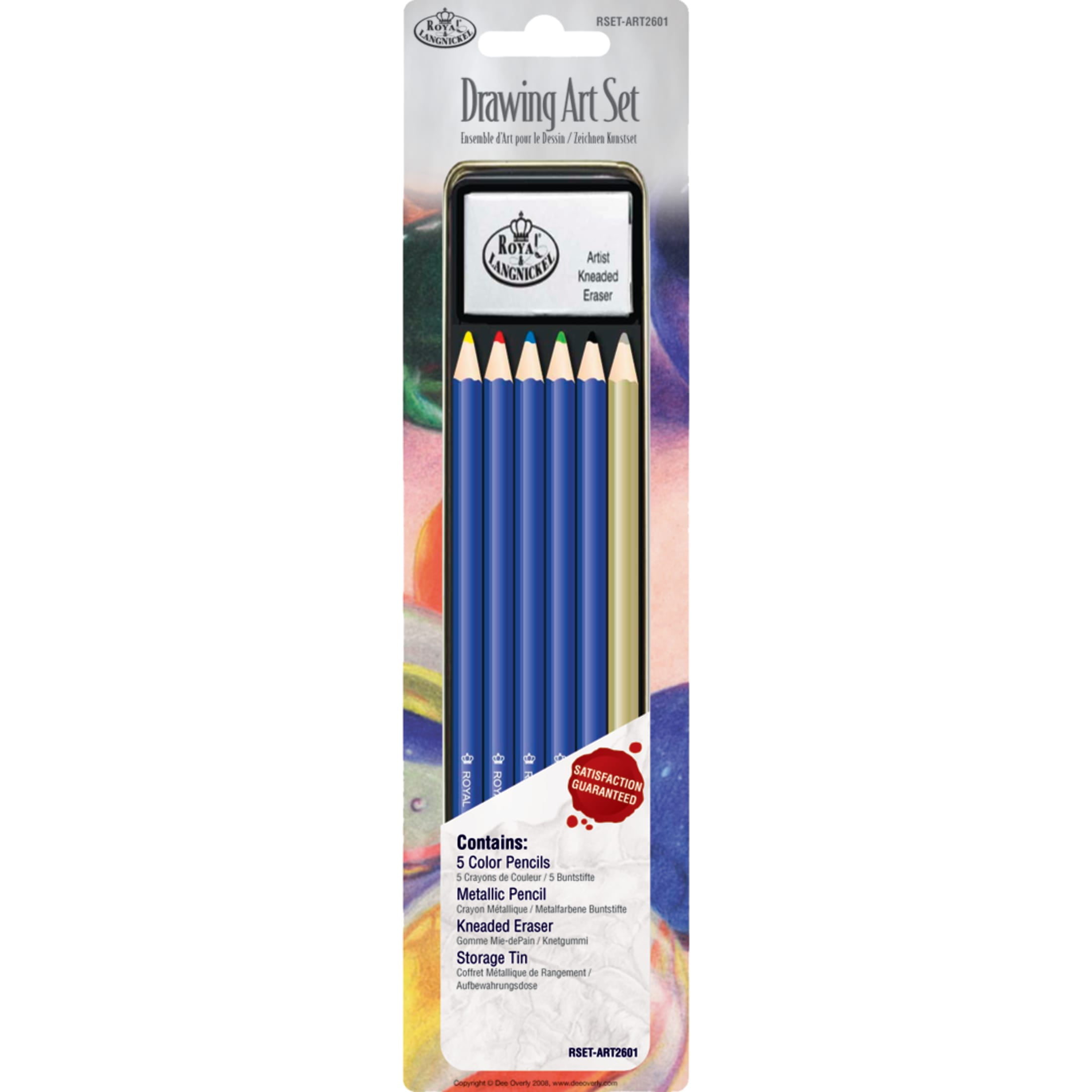 Royal Brush Drawing Art Mini Tin Set - Walmart.com