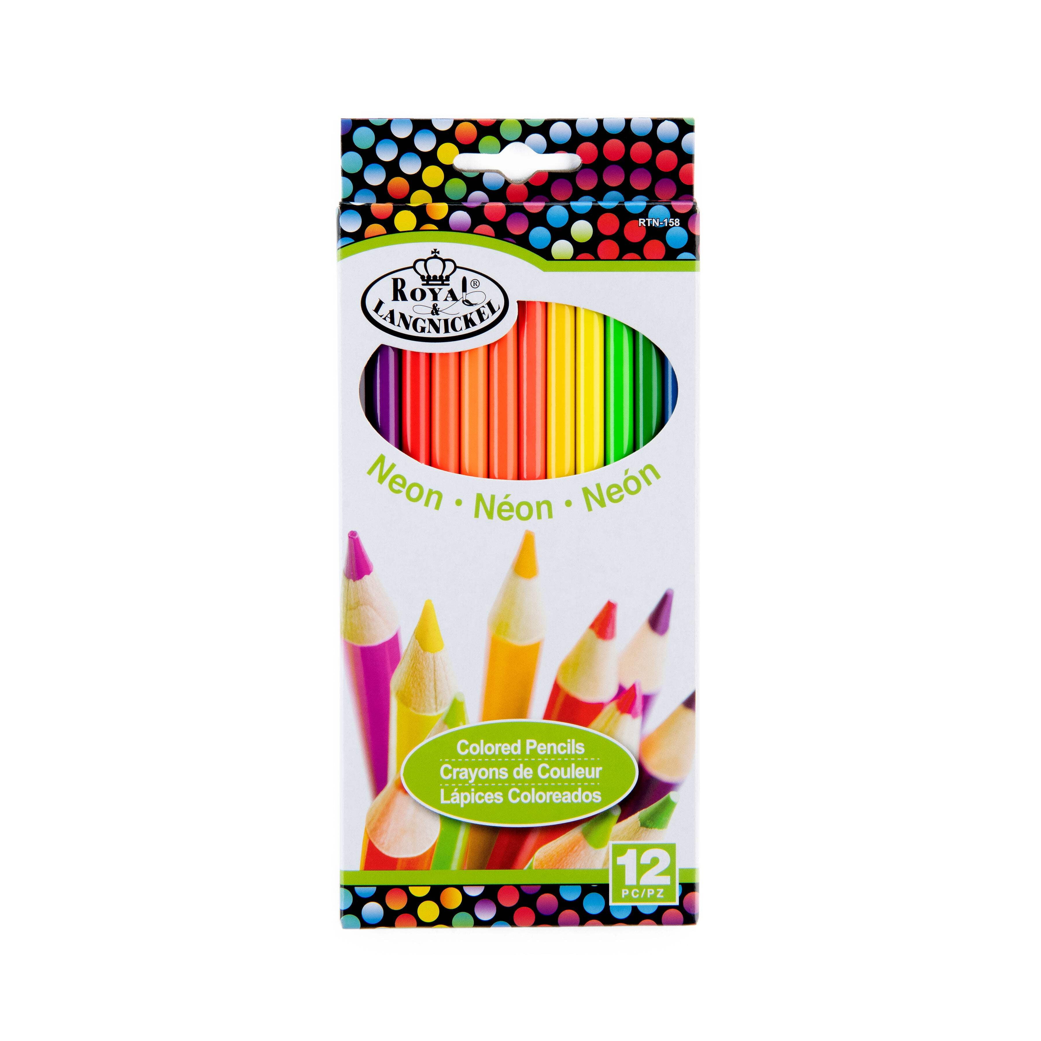 RTN-158 | Neon Colored Pencils - 12pc - Walmart.com