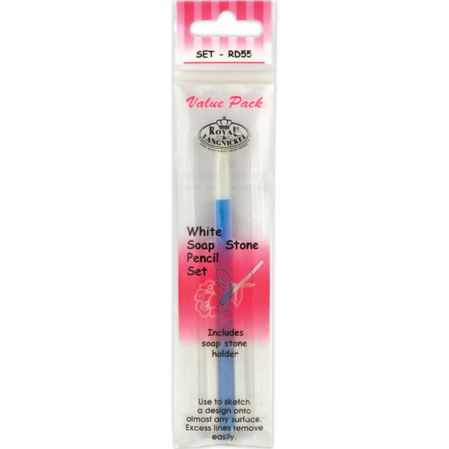 RD55 | 3pc White Soap Stone Pencil Set - Walmart.com