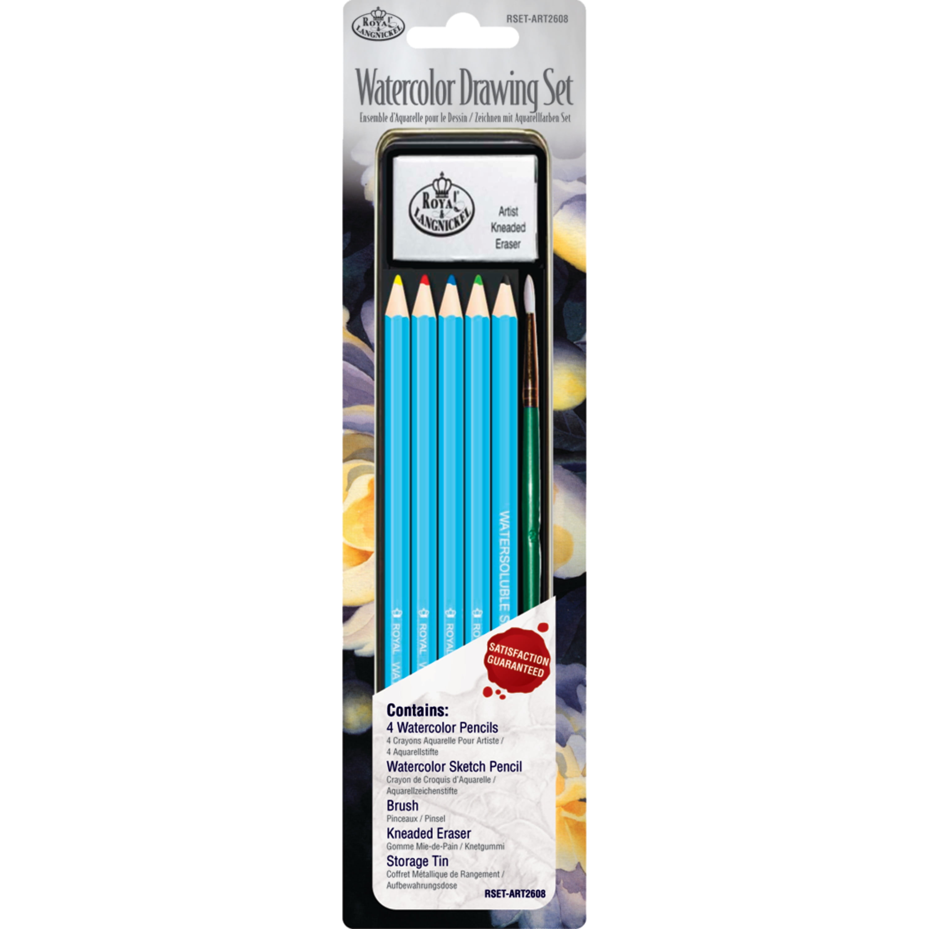 Royal Brush Watercolor Drawing Mini Tin Set - Walmart.com