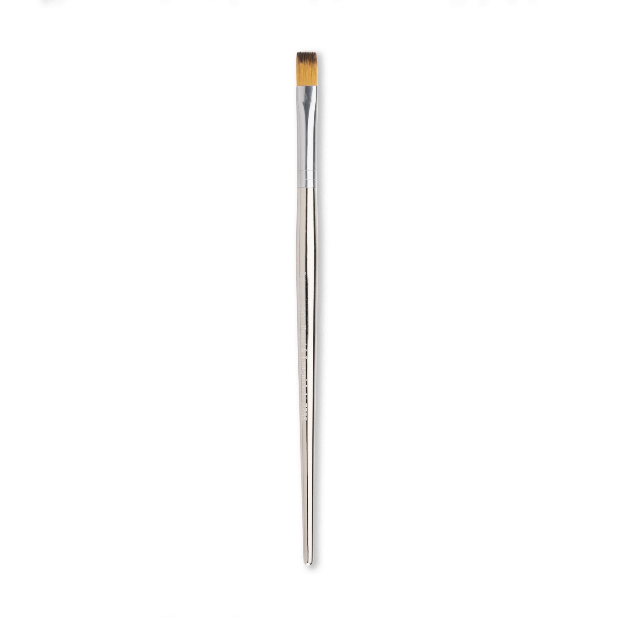 Royal Brush Zen Series 73 Synthetic All Media Short Handle Brush, Flat ...