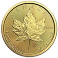 Royal Canadian Mint 1 oz Canadian Maple Leaf Gold Coin Bullion ...