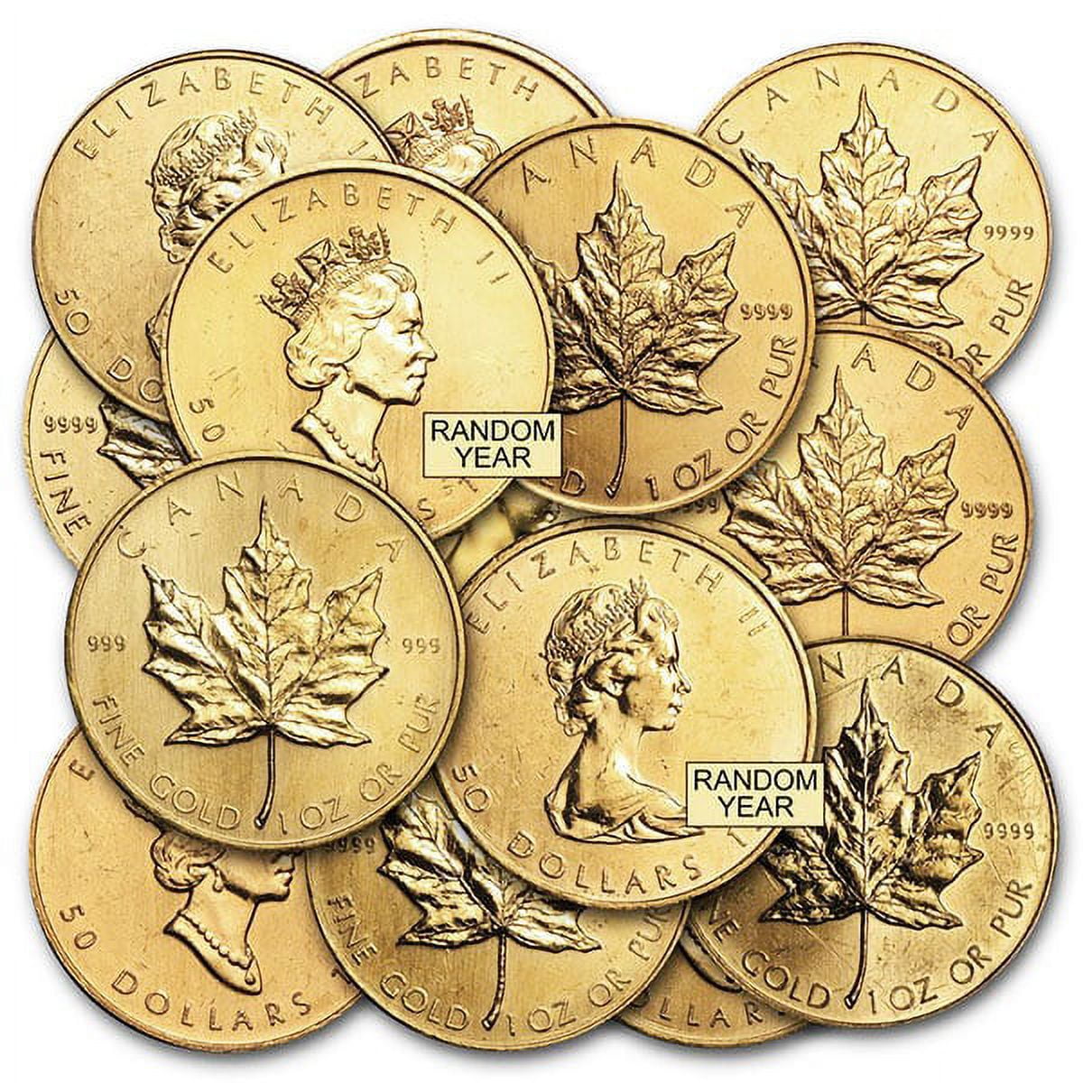 Royal Canadian Mint, Scruffy Gold Maple Leaf - 1 Oz, .999 Min Purity ...
