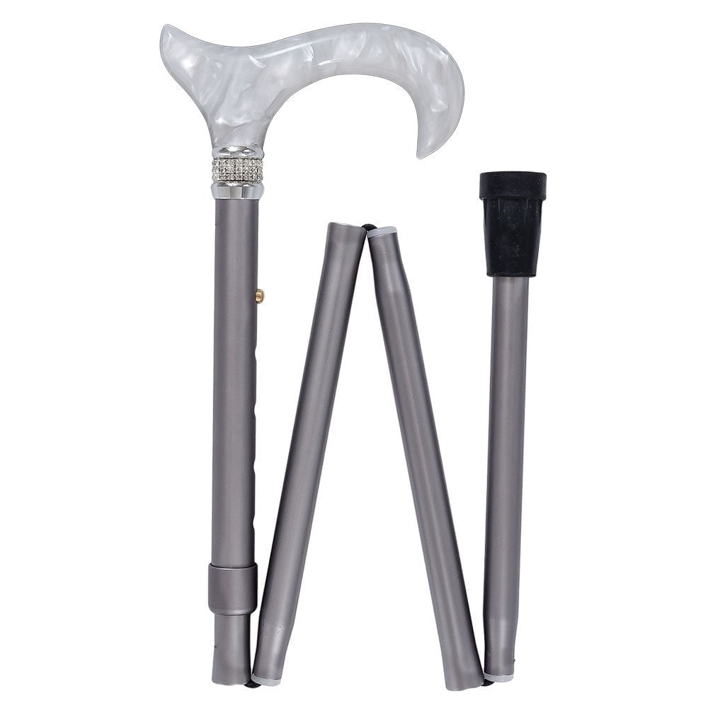 Royal RC Canes Stylish Walking Sticks – Rhinestone Designer Platinum ...