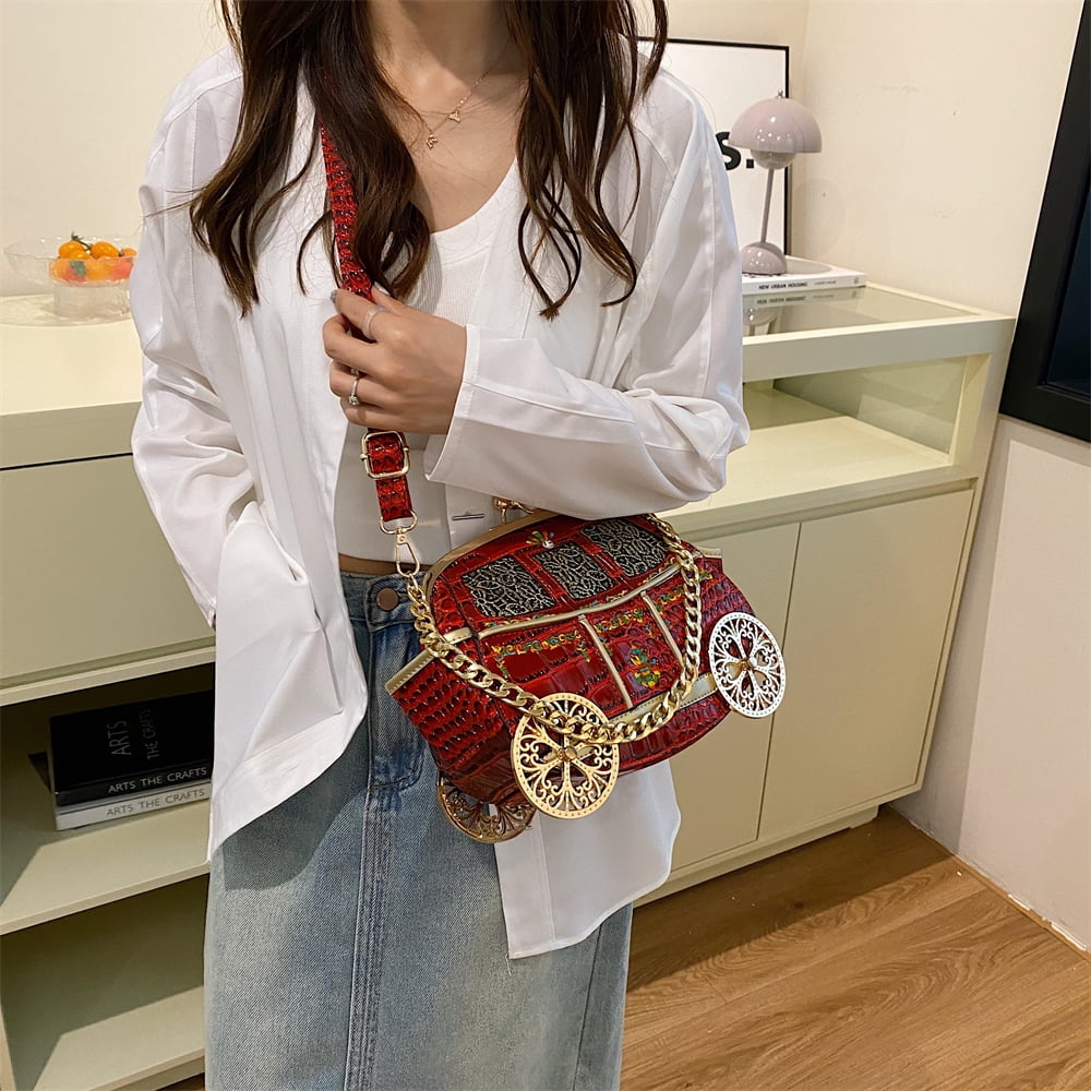 Royal Carriage Evening Tote Bag Women's Embroidered Luxury Gorgeous ...