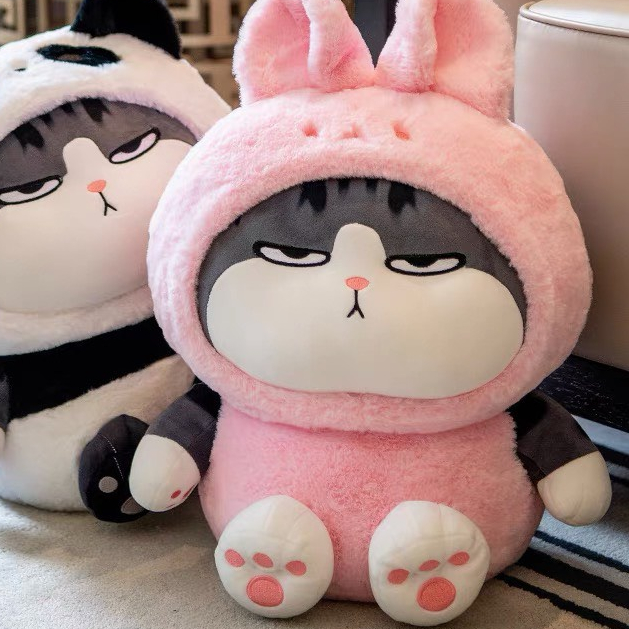 Royal Cat plush toy 3 colors cosplay-premium stuffed cat plush toy city ...