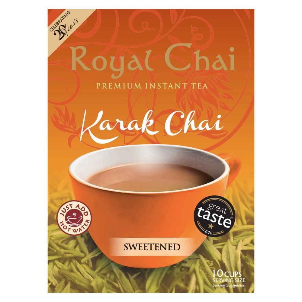 ‎Royal Chai | Karak Chai Sweetened | 10 Count Single Box | Premium ...