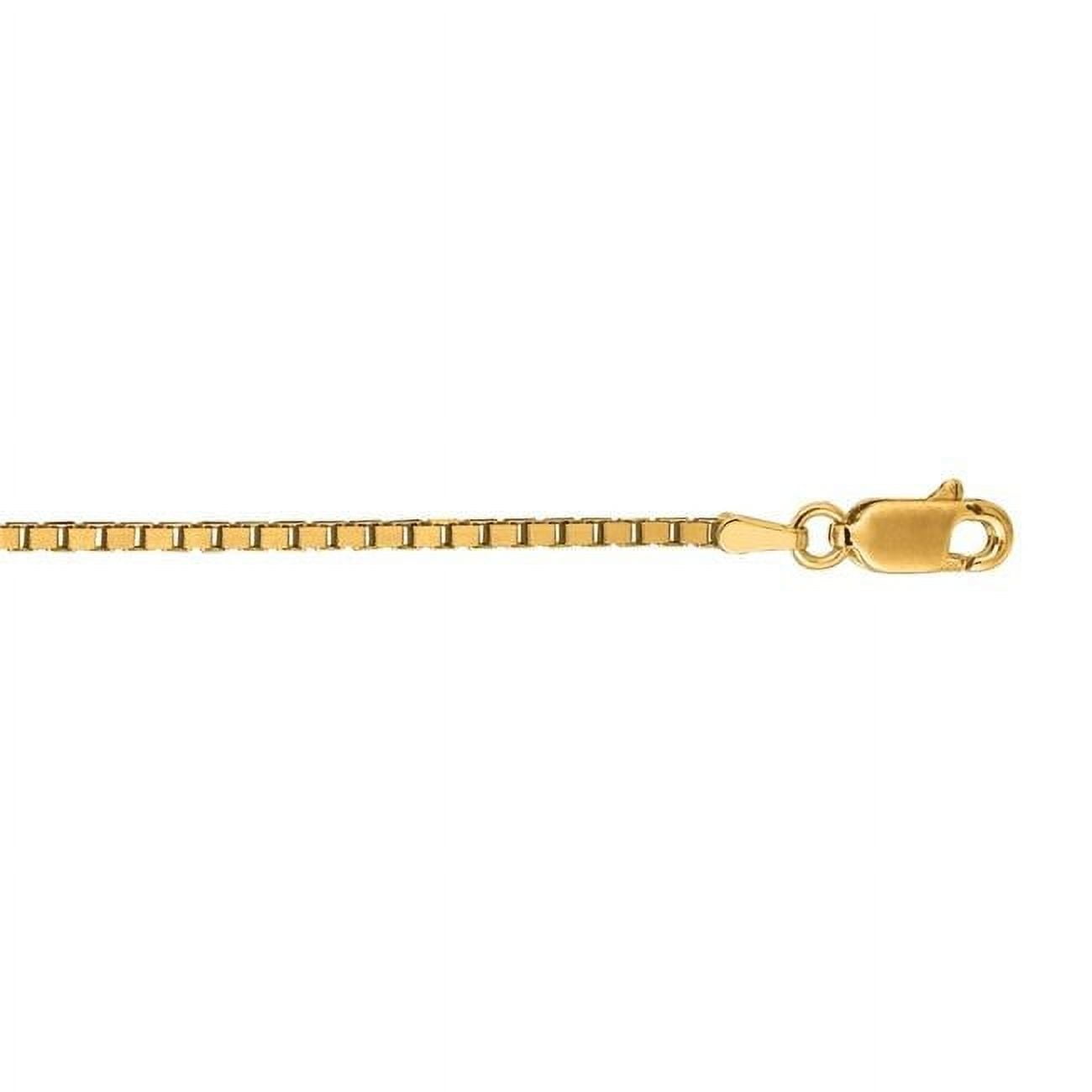 Royal Chain BOX090-30 30 in. 14K Yellow Gold Classic Box Chain with ...