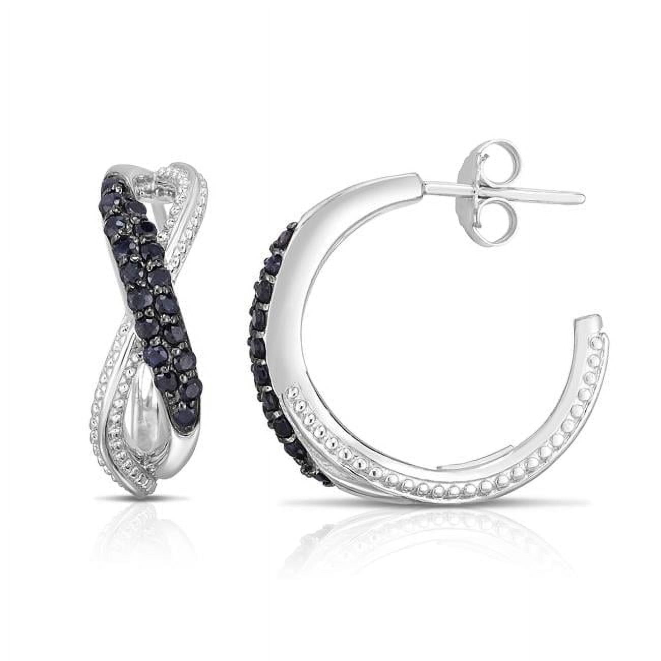 Royal Chain PGER10906 Sterling Silver Two Tone Polished Earring with ...