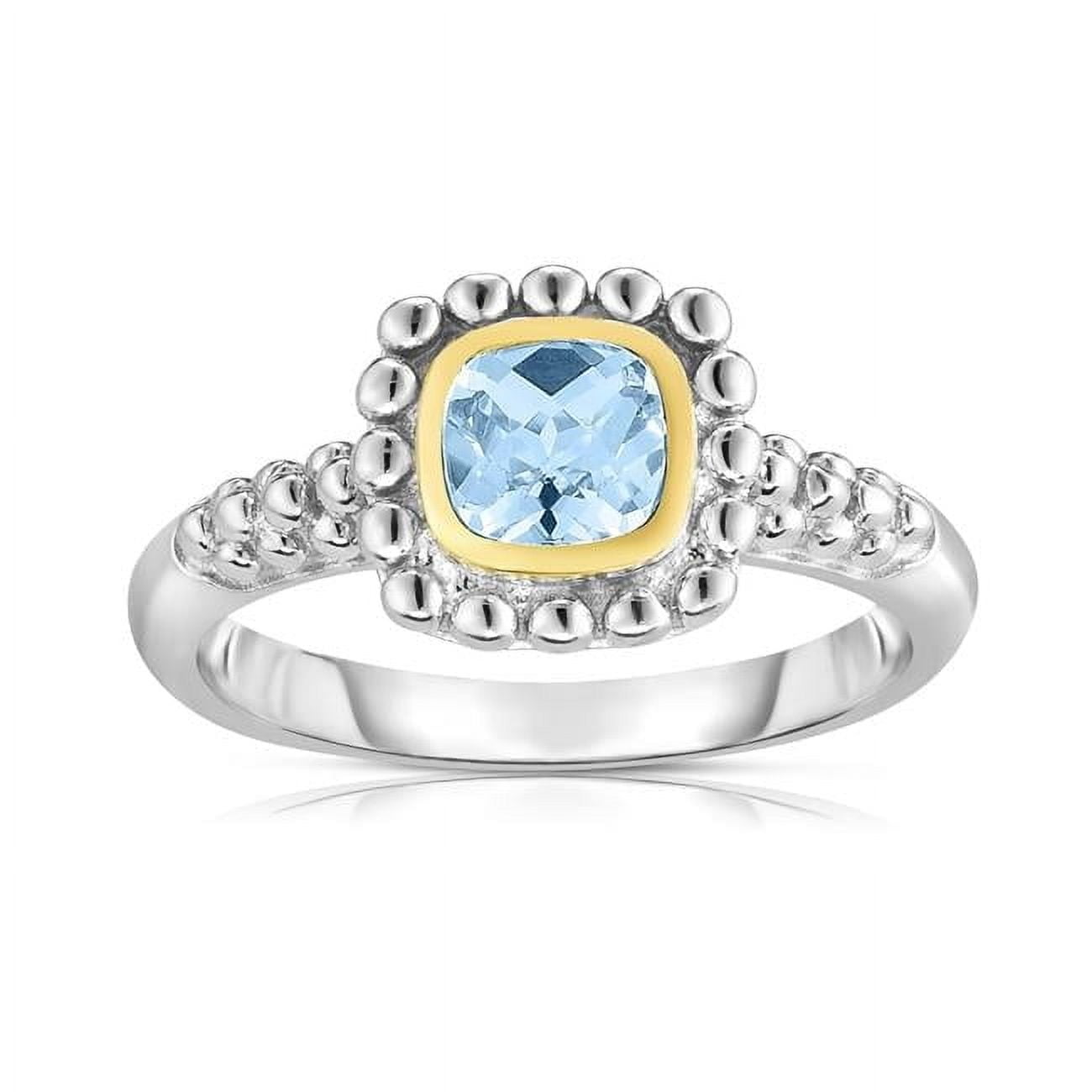 Royal Chain SILR7523-08 18K Stering Silver Polished Popcorn Ring, Size ...