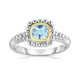 Royal Chain SILR7523-08 18K Stering Silver Polished Popcorn Ring, Size ...