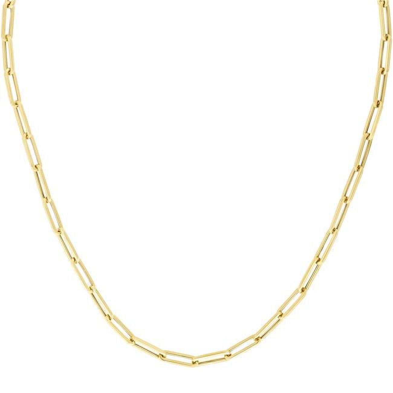 Royal Chain ZRC11170-24 24 in. 10K Yellow Gold Polished Chain with Pear ...