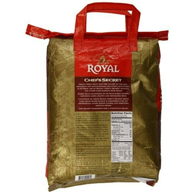 Royal Chef's Secret Extra Long Grain Basmati Rice, 10 Pound - PACK OF 2 ...