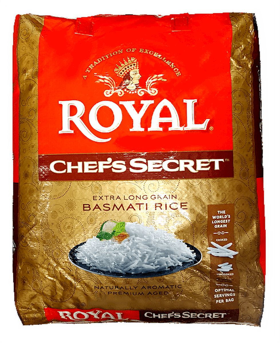 ROYAL Chef's Secret Himalayan Extra Long Grain Basmati Rice, 40lb ...