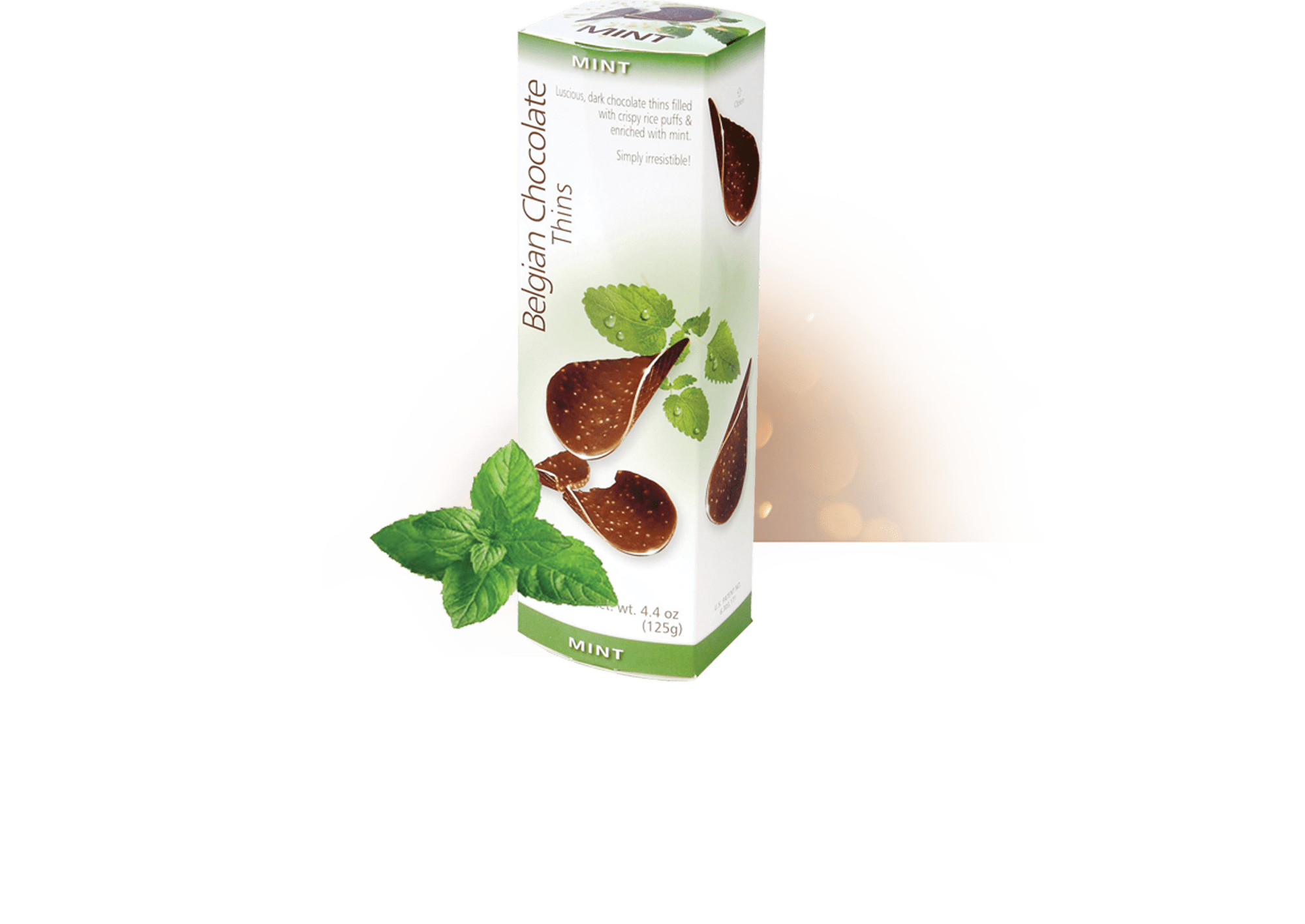 Royal Chocolates Belgian Chocolate Thins Mint 125g Pack of 2 - Walmart.com