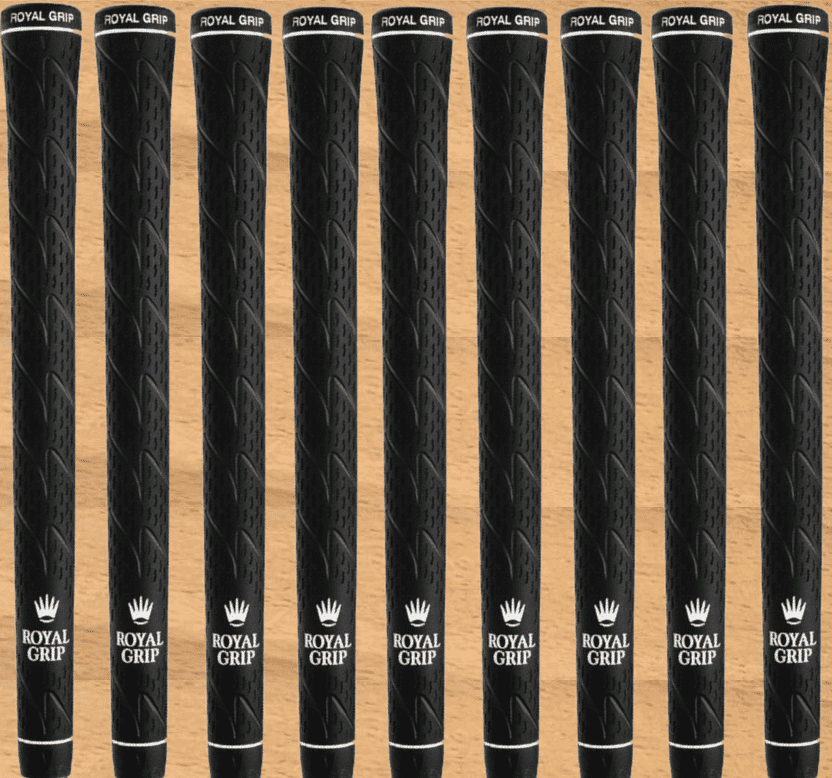 Royal Classic V. Golf Club Grip Replacement 60 Round Midsize Black ...