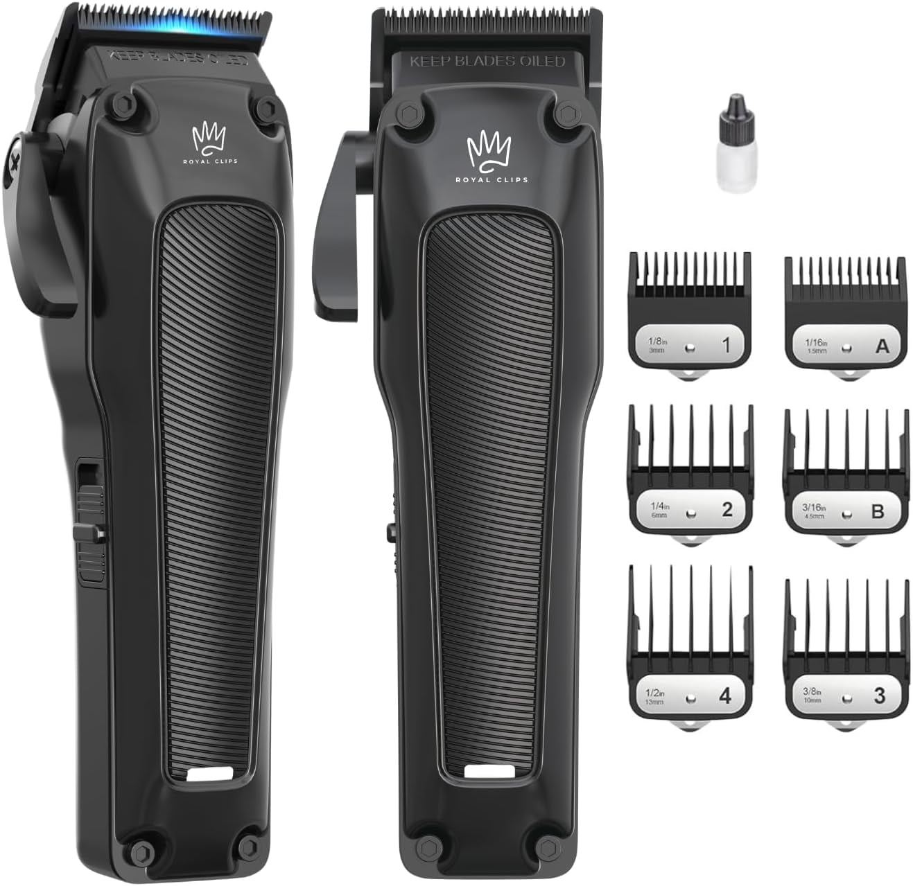 Royal Clips Fade Kit 2.0 Clippers (Black) - Walmart.com