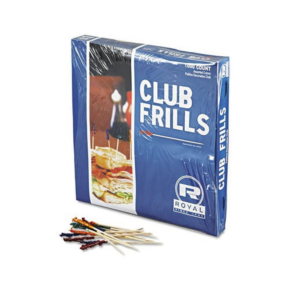 Royal Club Frill Picks, Case of 10,000 - Walmart.com