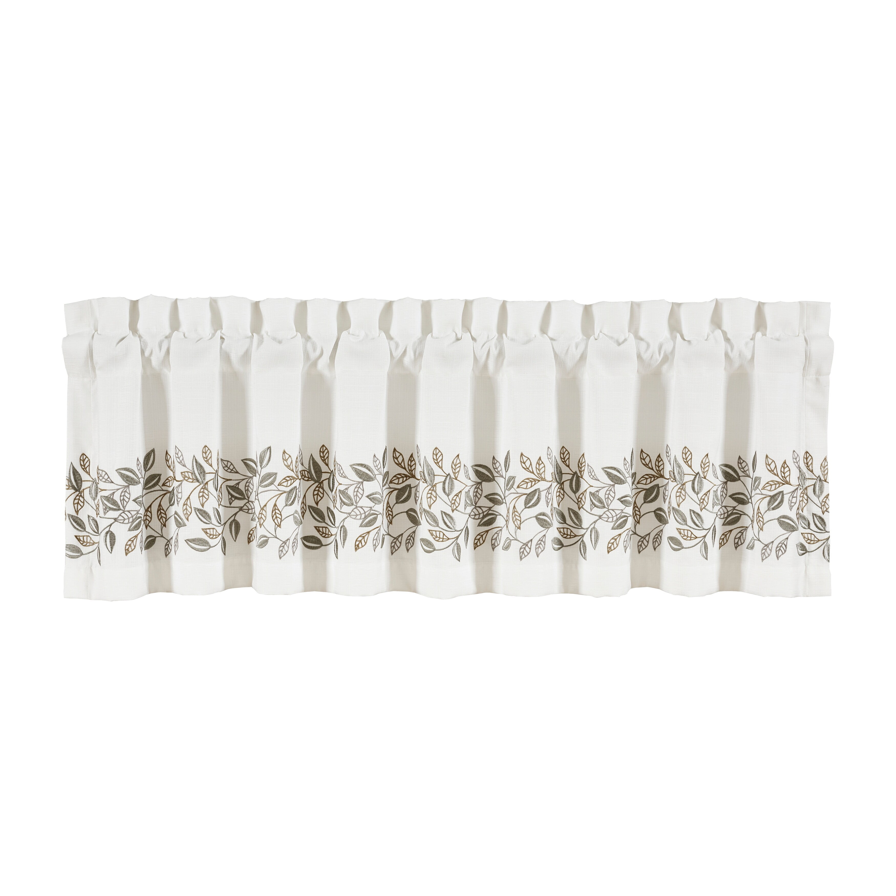 Royal Court Laurel Window Straight Valance - Walmart.com