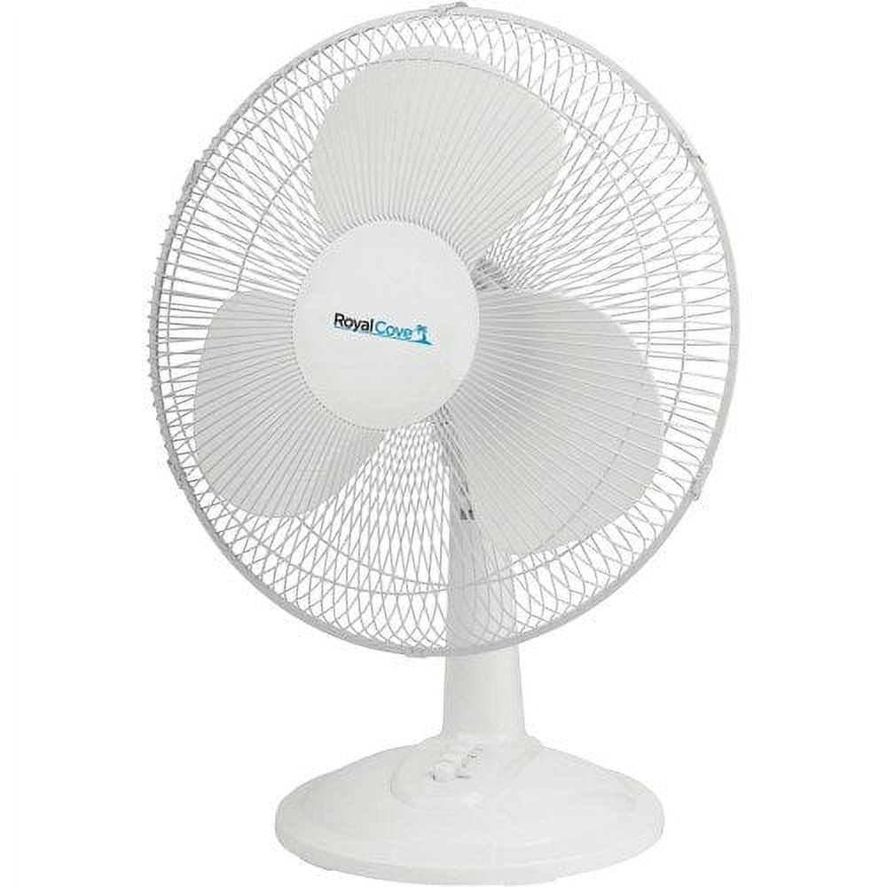Royal Cove 2477857 3-Speed Oscillating Table Fan, 16" - Walmart.com