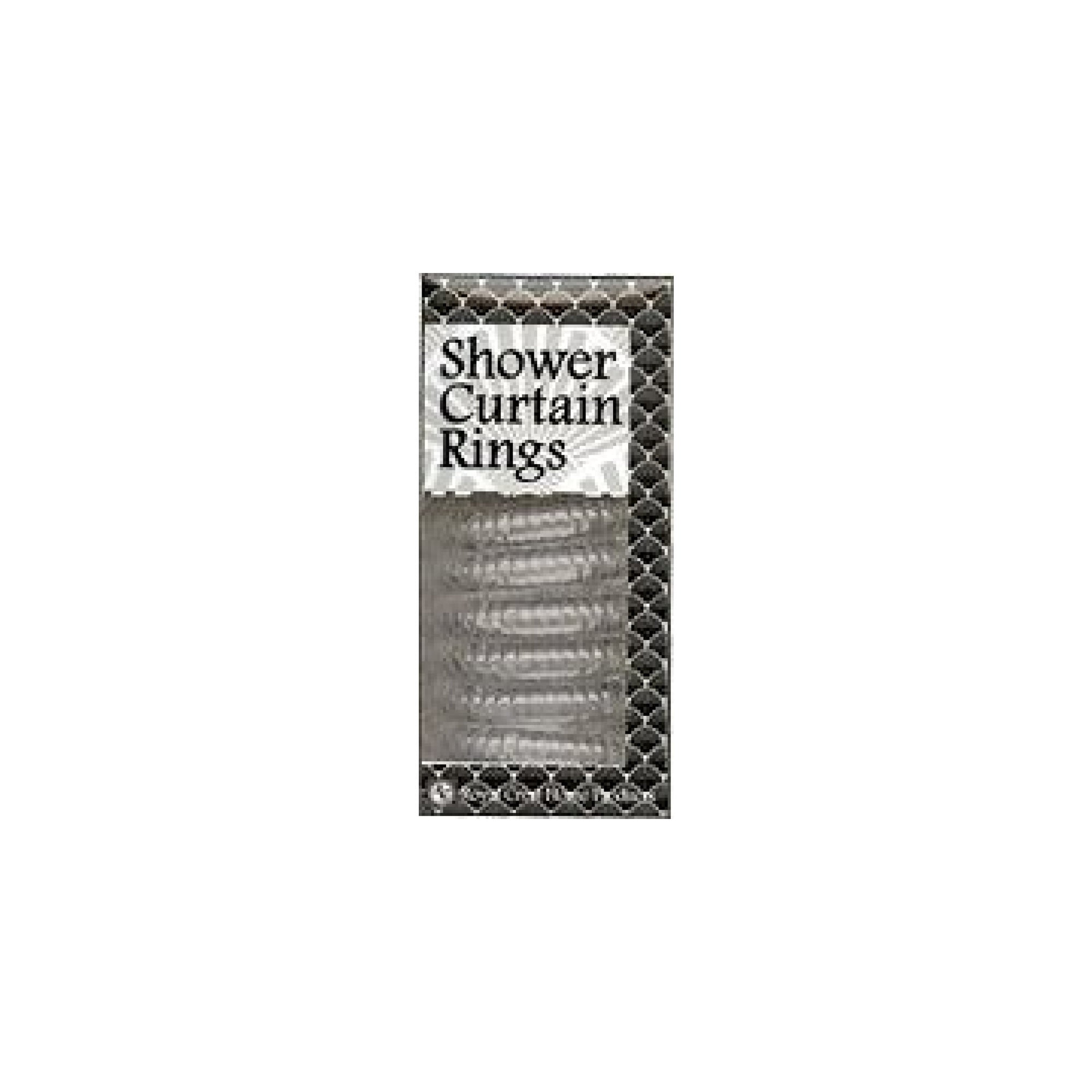 Royal Crest Shower Curtain Rings (Pack of 18) - Walmart.com