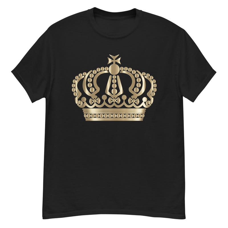 Royal Crown Symbol Graphic TShirt Luxury Kingdom Novelty Design Gift ...