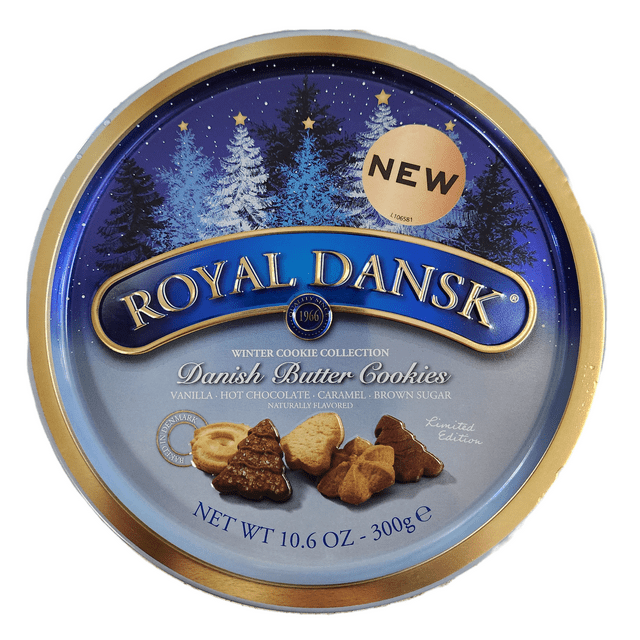 Royal Dansk Danish Butter Cookies, Holiday Gift, Christmas Specialty ...