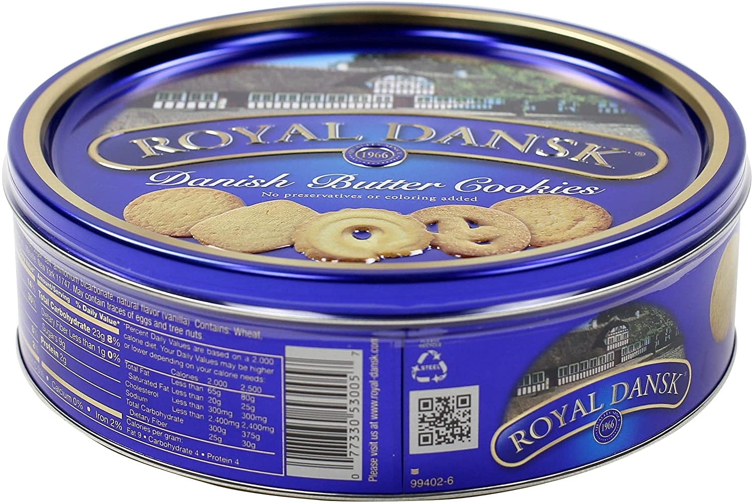 Royal Dansk Danish Butter Cookies, 12 Ounce Tins - Walmart.com