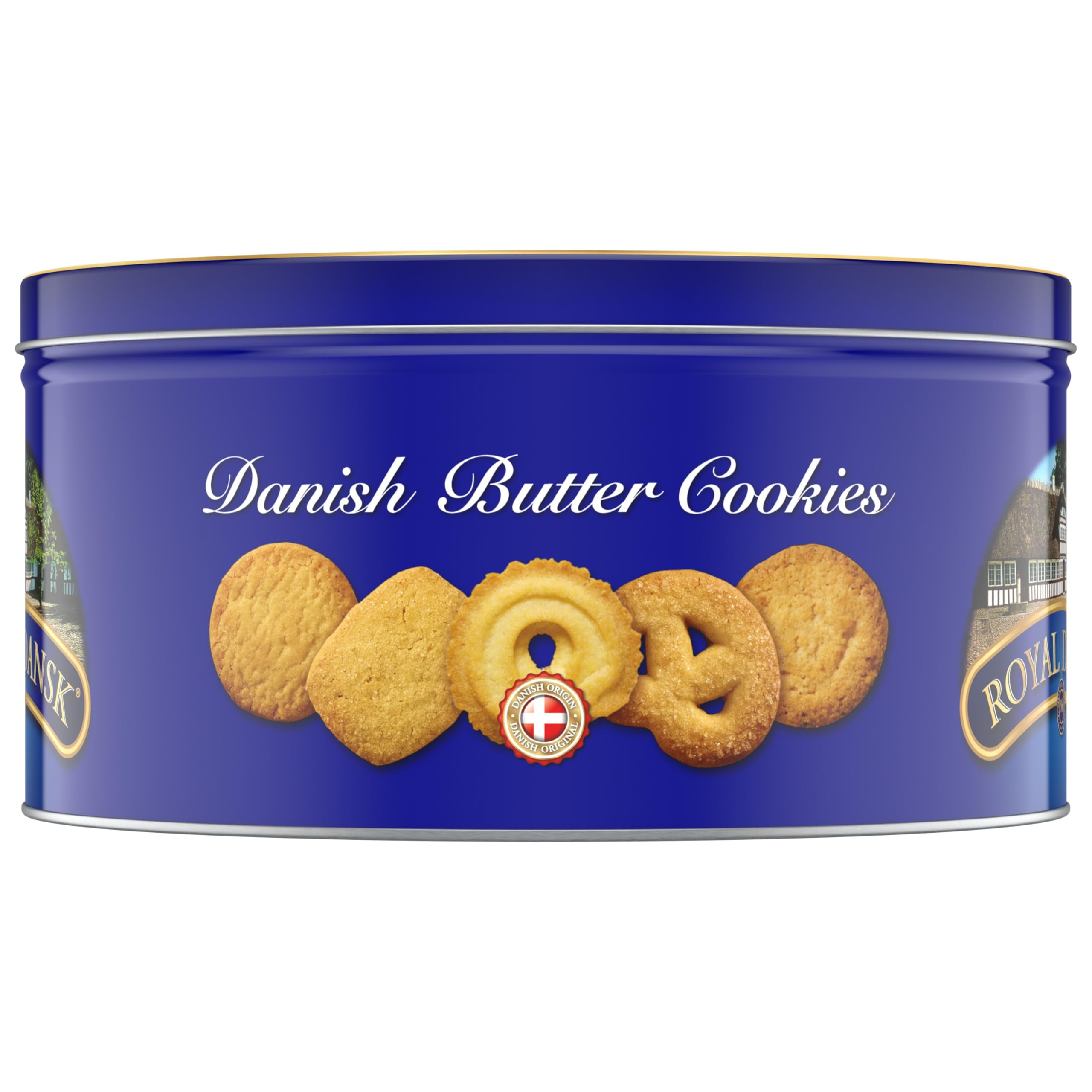 Royal Dansk DanishTRDN Cookies Tin, butter, 24 Ounce - Walmart.com