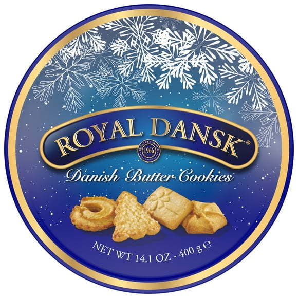 Danish Butter Cookies Blue Tin