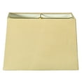 Royal Designs 12" Rectangle Hard Back Lamp Shade Linen Beige - Walmart.com
