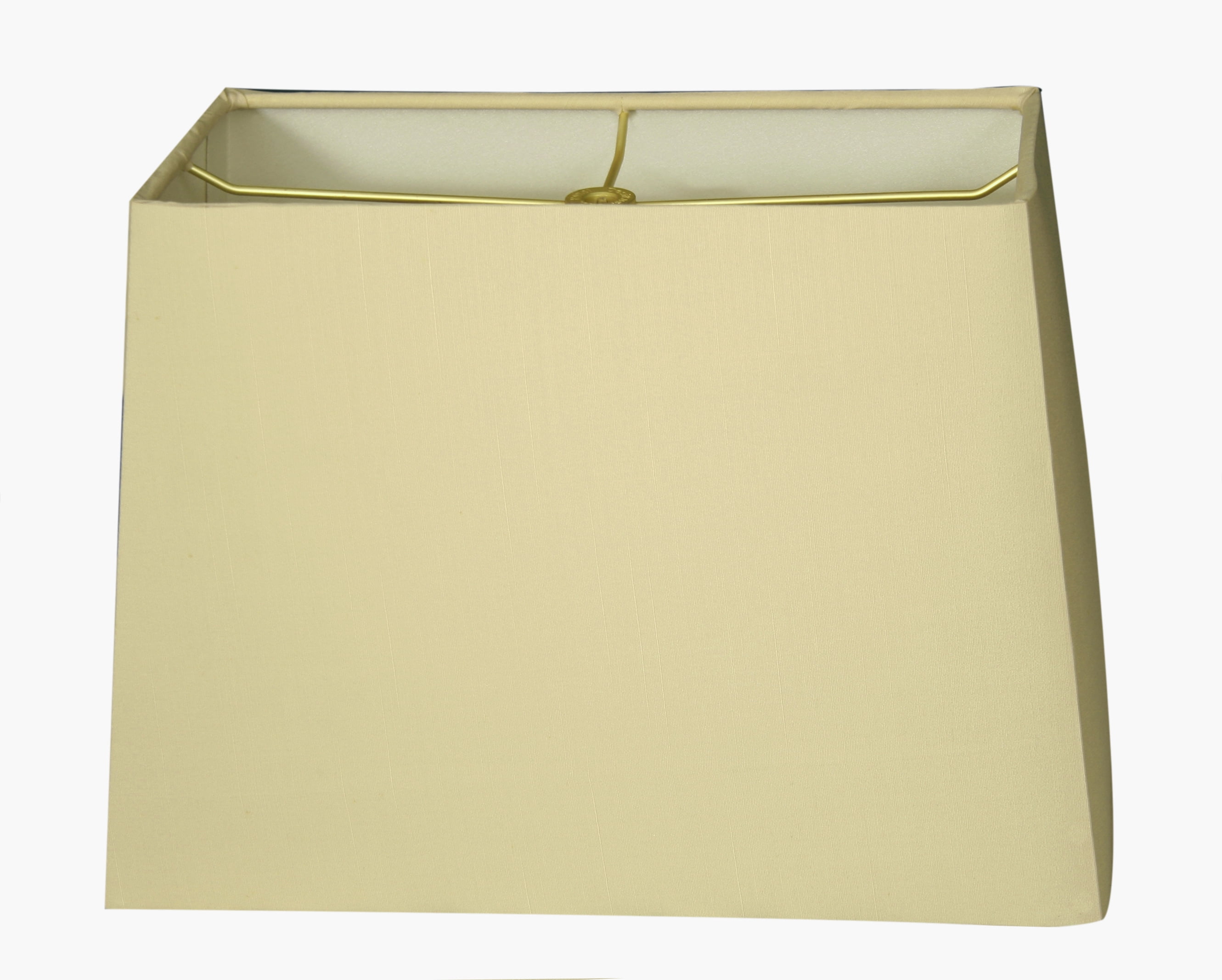 Royal Designs 14" Rectangle Hard Back Lamp Shade Beige - Walmart.com