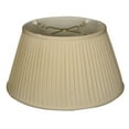 Royal Designs 15" Silk Eggshell Lamp Shade with Spider Fitting, Side ...