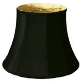 Royal Designs 16" Modified Bell Lamp Shade Black - Walmart.com